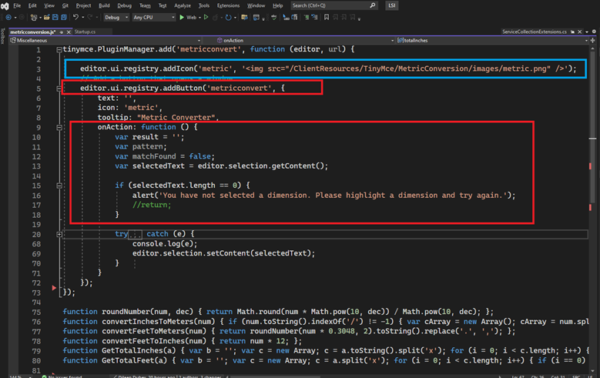 Adding custom external plugin to TinyMce / Blogs / Perficient