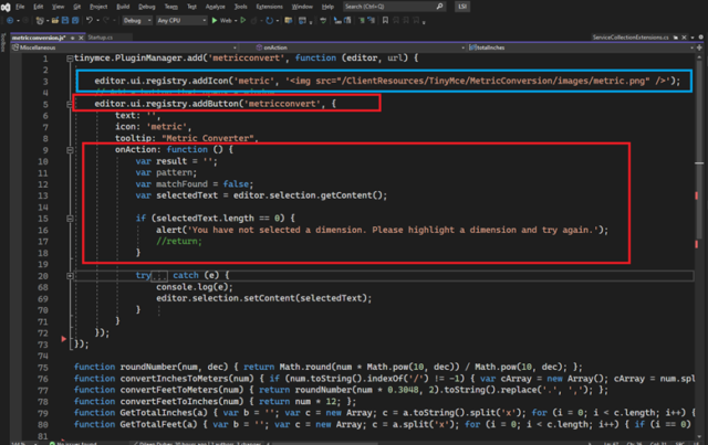 Adding custom external plugin to TinyMce / Blogs / Perficient
