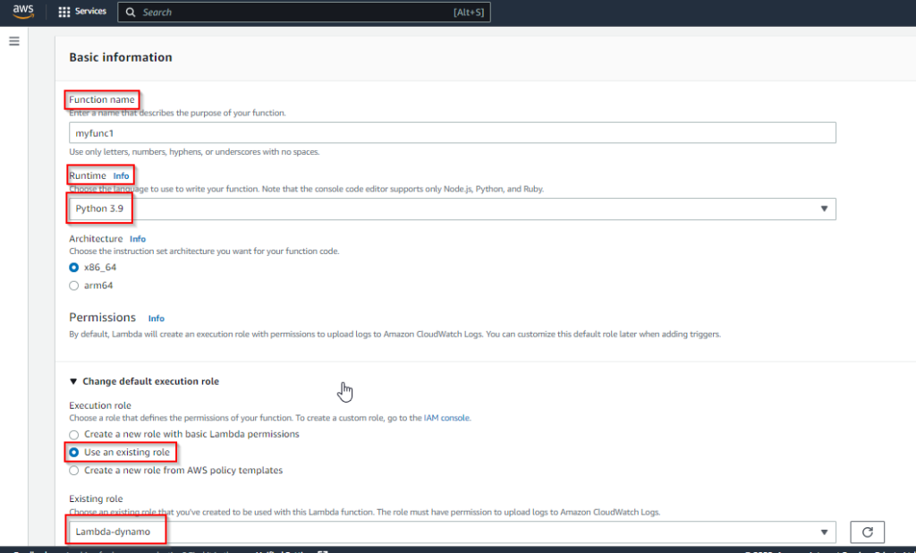 Inserting Into Aws Dynamo Db With Lambda Function Blogs Perficient 