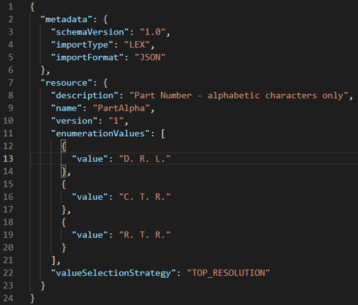 Advanced Lex: Collecting Alphanumeric Part Numbers / Blogs / Perficient