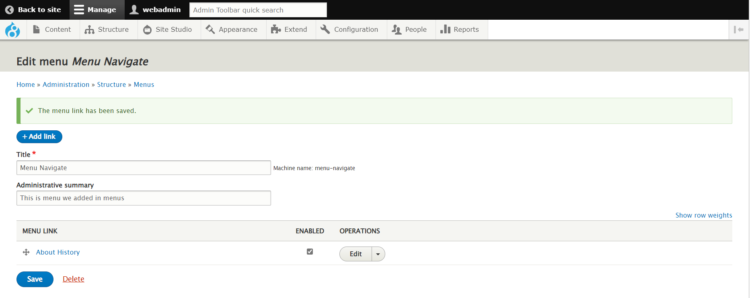 How to Manage Main Menus in Drupal / Blogs / Perficient