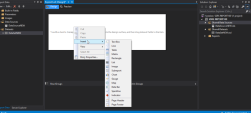 How To Create Reports Using SQL Server Reporting Service(SSRS)