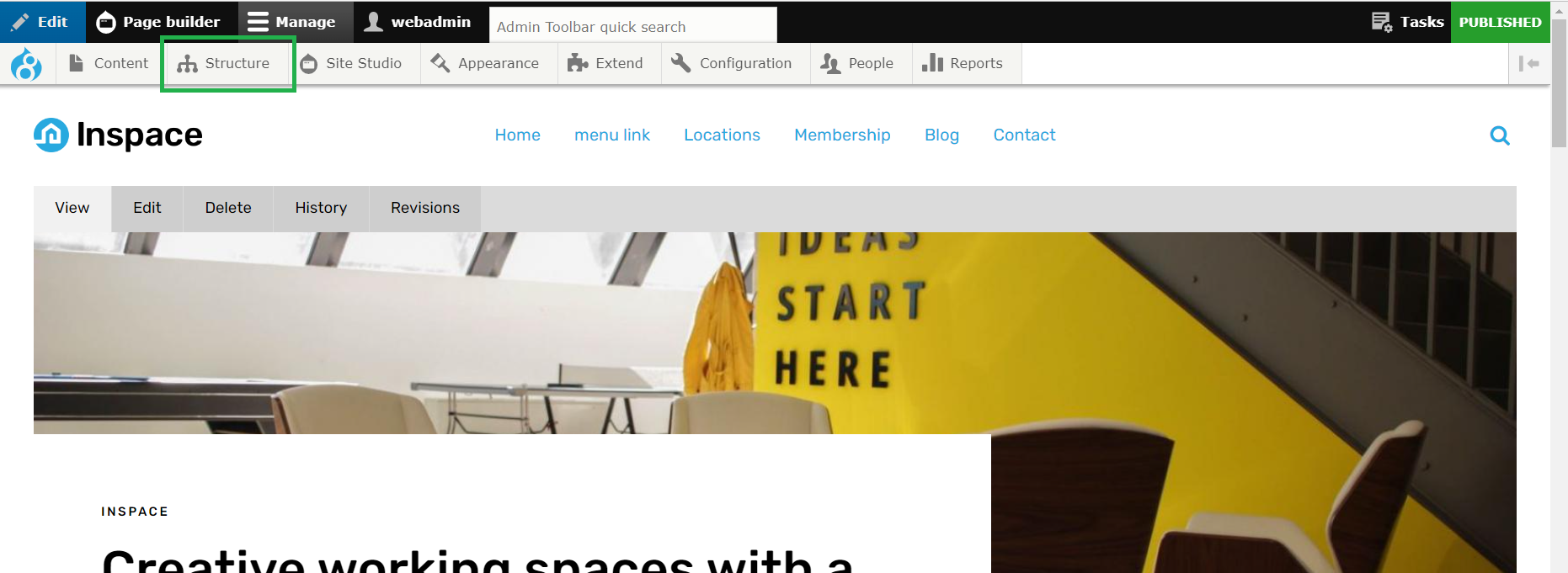 How to Manage Main Menus in Drupal / Blogs / Perficient