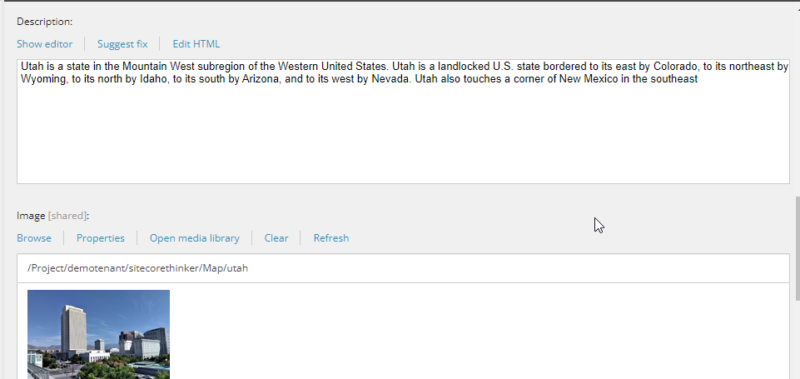 SXA Map component / Blogs / Perficient
