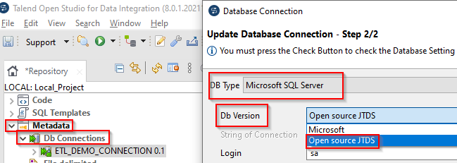 How to Connect SQL Server with Talend tool. / Blogs / Perficient