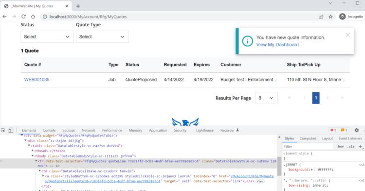 Playwright - End to End testing for Web apps / Blogs / Perficient