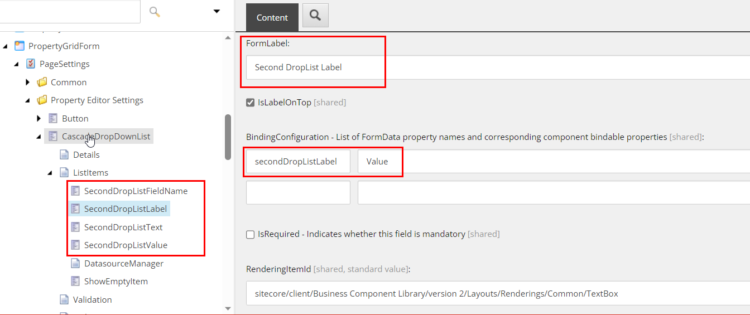 How to create custom cascading dropdown list in Sitecore