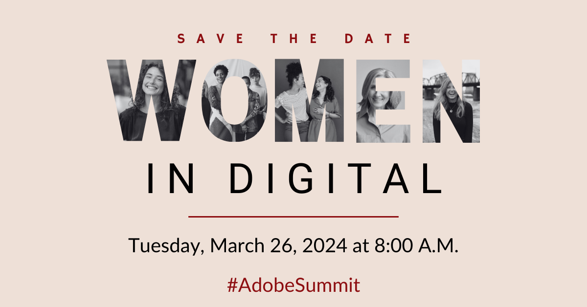 Celebrating Women in Digital at Adobe Summit 2024 / Blogs / Perficient