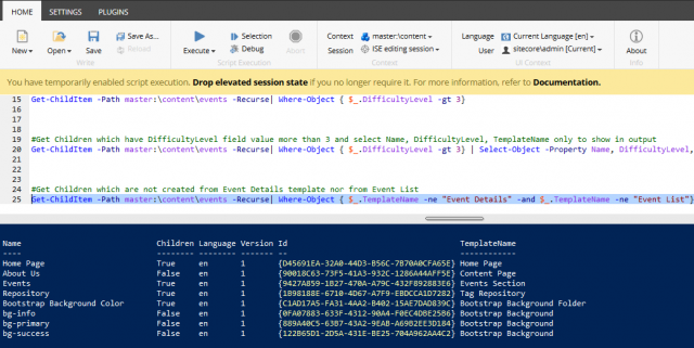 Sitecore Powershell 3: Filtering the Result Set Using Where-Object ...