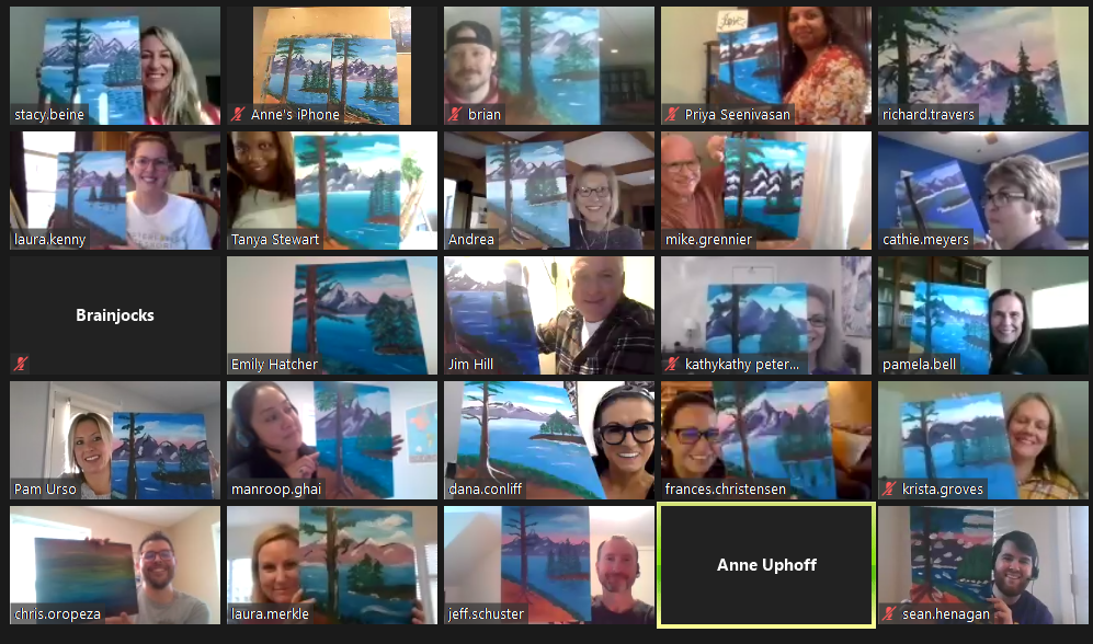 People Team Virtual Painting Event is a Colorful Success / Blogs ...