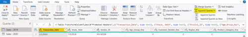 Power BI: Merge and Append Queries / Blogs / Perficient