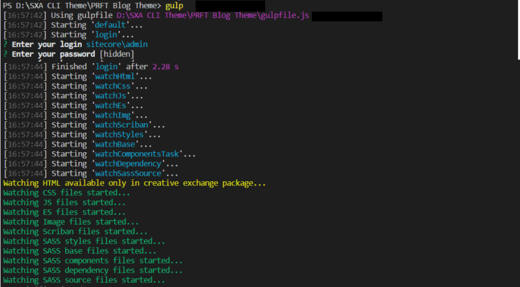 Setting Up Sxa 10 Theme Using Sxa Cli In Sitecore 93 Blogs Perficient 3680