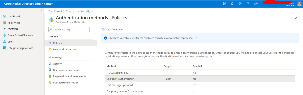 Enabling Passwordless Sign-in with Microsoft Authenticator App / Blogs ...