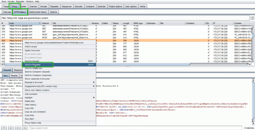 Testing with Burp Suite's Repeater / Blogs / Perficient