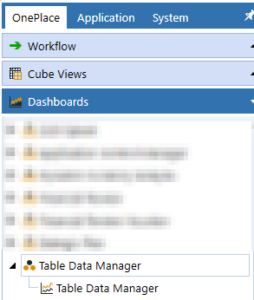 OneStream - Table Data Manager / Blogs / Perficient
