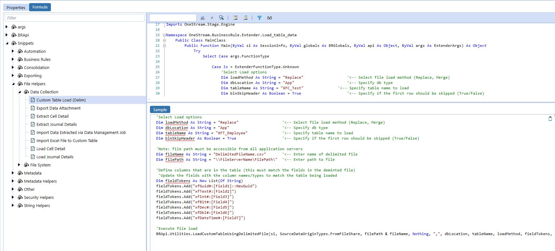 Uploading Flat Files to a Custom Table in OneStream / Blogs / Perficient