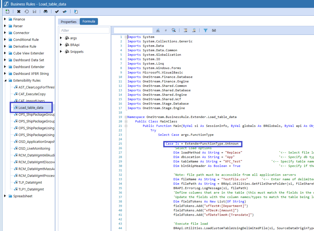 Uploading Flat Files to a Custom Table in OneStream / Blogs / Perficient