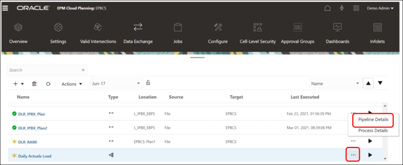 Effortless Data Integration: Step-by-step Editing and Running of Oracle EPM Cloud Pipelines ...