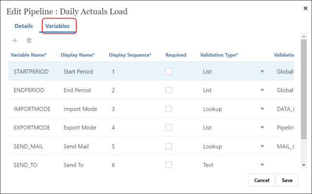 Effortless Data Integration: Step-by-step Editing and Running of Oracle EPM Cloud Pipelines ...