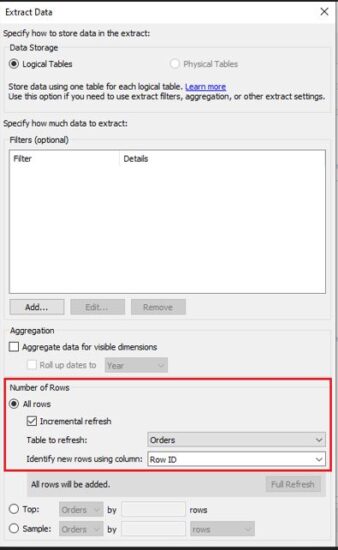 Data Refresh in Tableau Desktop / Blogs / Perficient