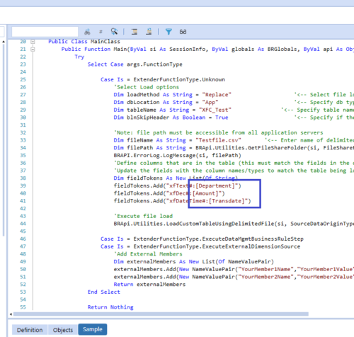 Uploading Flat Files to a Custom Table in OneStream / Blogs / Perficient