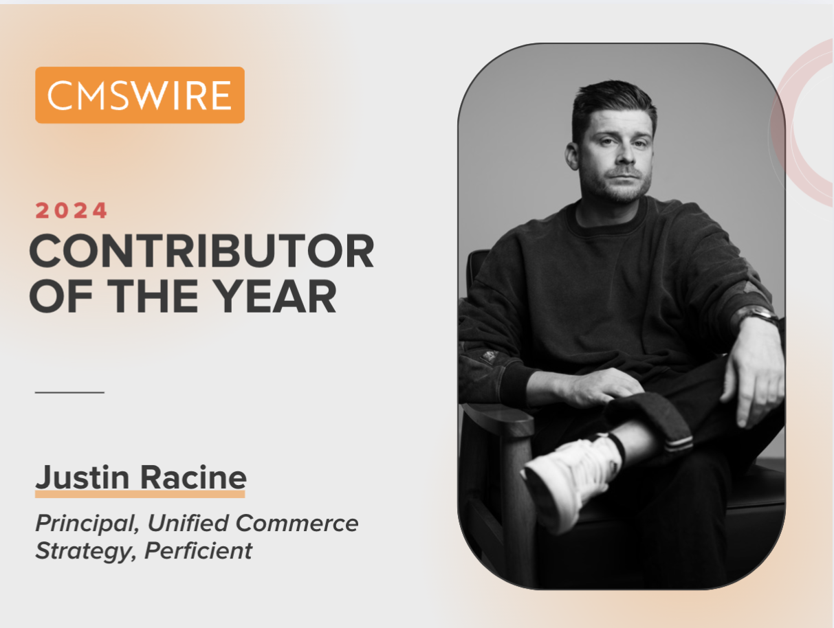Justin Racine Named Three-Time CMSWire Contributor of the Year / Blogs ...