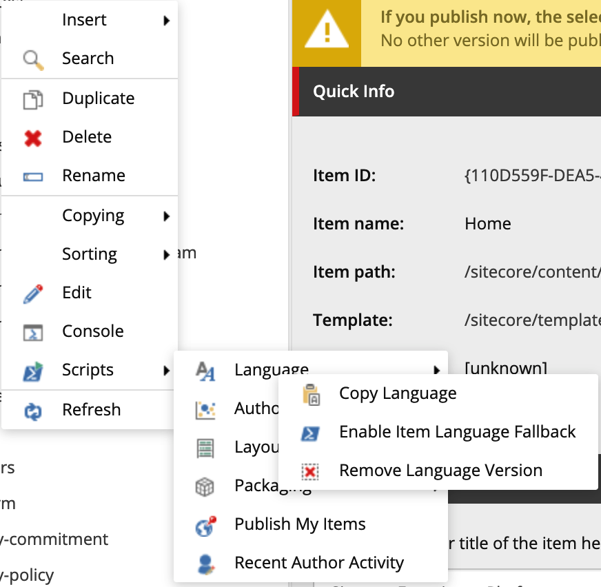 Language Copy Tool with Sitecore Powershell Extensions (2020 Update) / Blogs / Perficient
