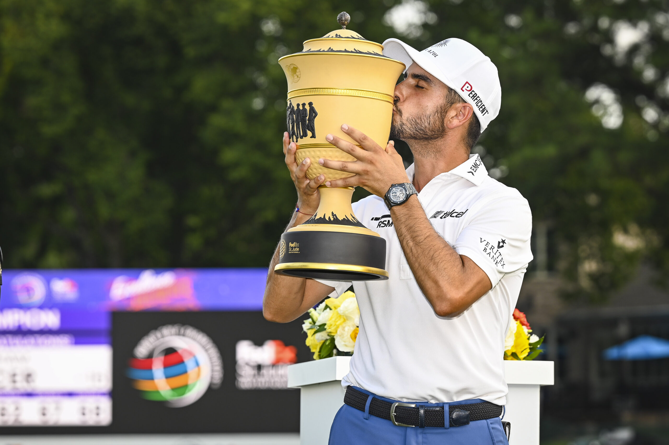 Abraham Ancer Wins World Golf Championship: FedEx St. Jude's ...