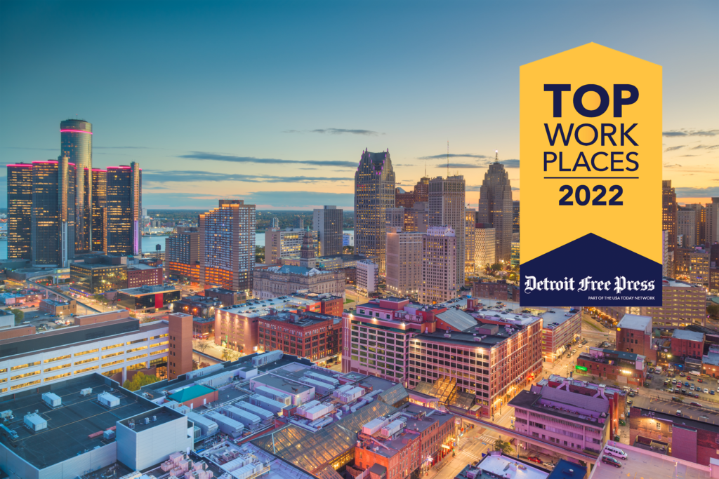 Perficient Named a 2022 Top Workplace in Detroit for Fourth Consecutive ...