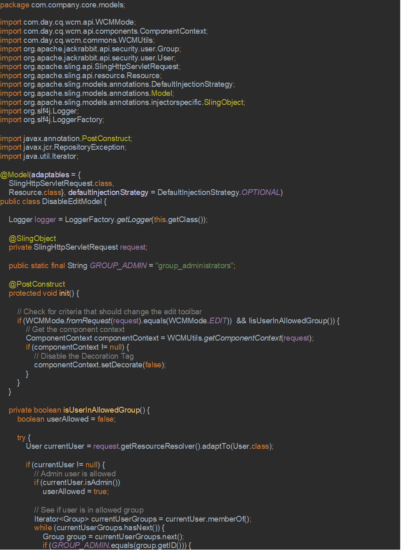 How to Dynamically Customize Your AEM Component Toolbar / Blogs / Perficient