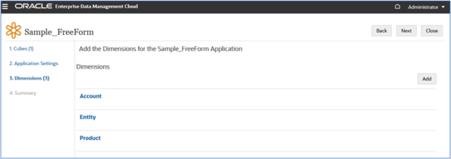 Oracle EDM et planification FreeForm