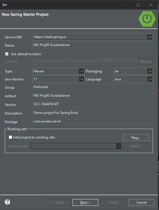Tutorial 02 - Spring Cloud - Netflix Eureka Server / Blogs