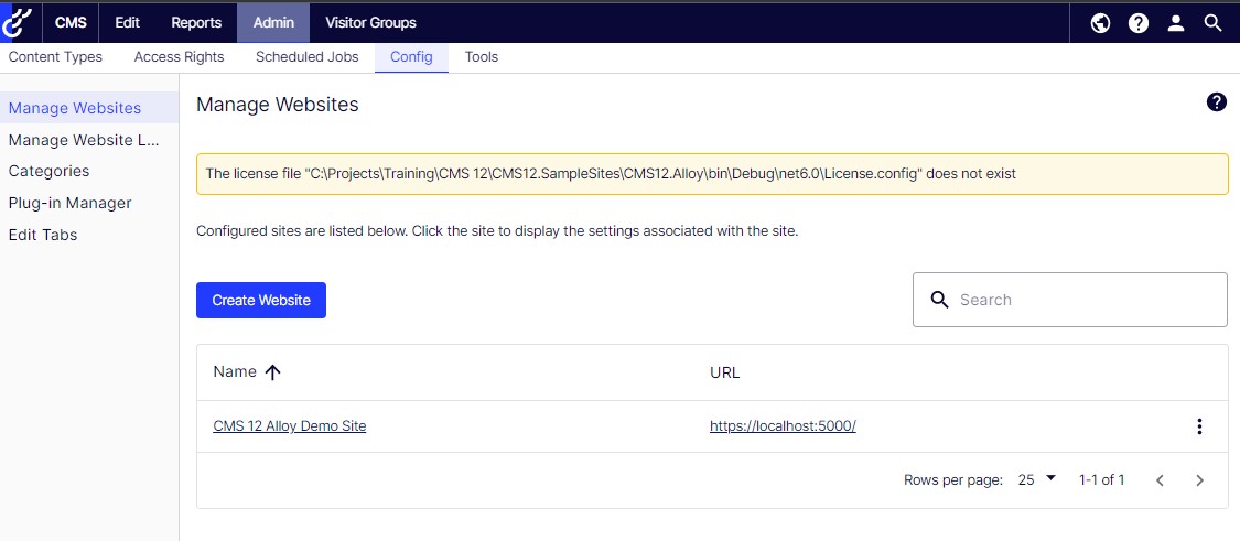 Creating new sites in Optimizely CMS 12 / Blogs / Perficient