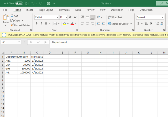 Uploading Flat Files to a Custom Table in OneStream / Blogs / Perficient