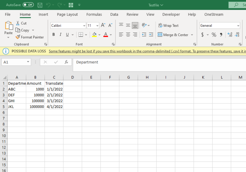 Uploading Flat Files to a Custom Table in OneStream / Blogs / Perficient