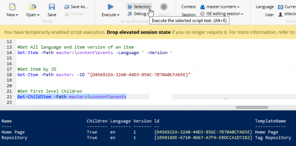 Sitecore Powershell 2: Retrieving Item Information / Blogs / Perficient