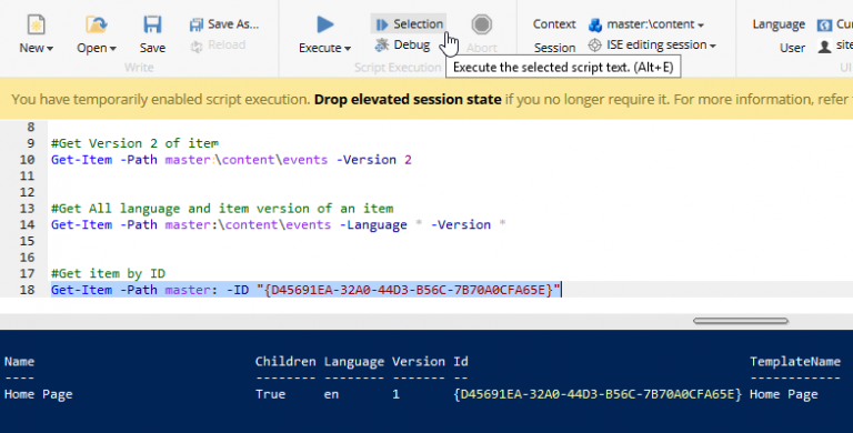Sitecore Powershell 2: Retrieving Item Information / Blogs / Perficient