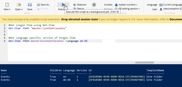Sitecore Powershell 2: Retrieving Item Information / Blogs / Perficient