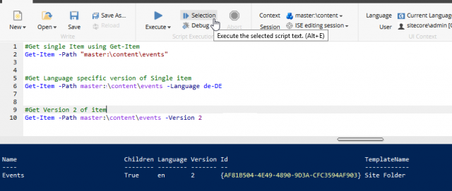 Sitecore Powershell 2: Retrieving Item Information / Blogs / Perficient