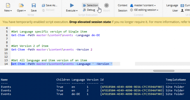 Sitecore Powershell 2: Retrieving Item Information / Blogs / Perficient