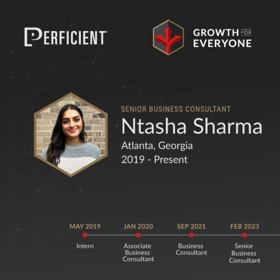 By Continuing to Challenge Herself, Ntasha Sharma Grows Her Career at Perficient / Blogs ...
