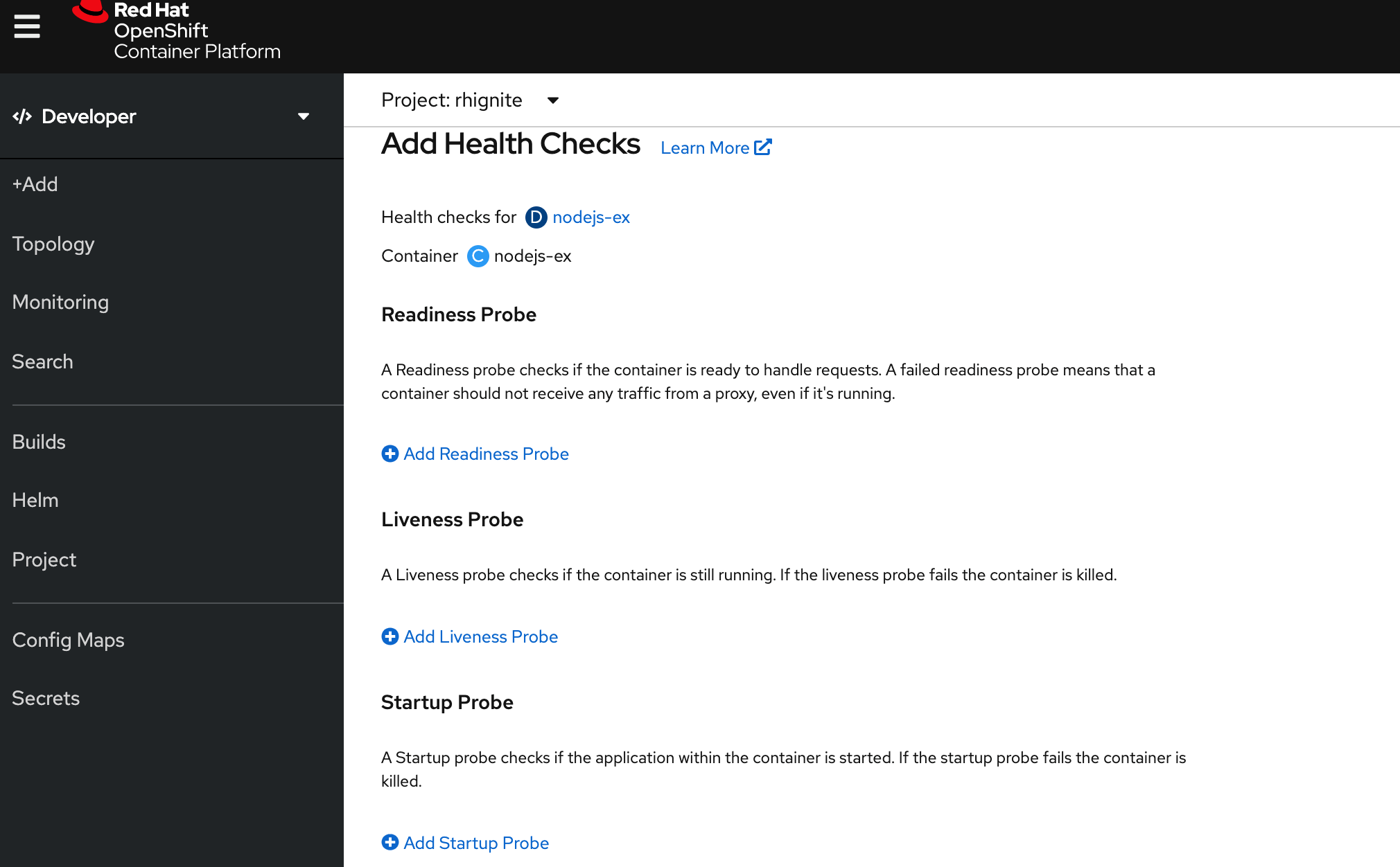 Using Health Checks in Red Hat OpenShift 4.5 / Blogs / Perficient