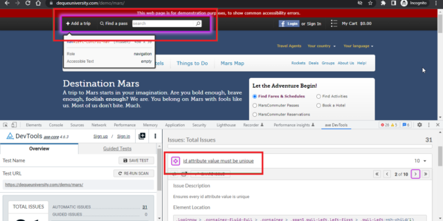 Execution of AXE Tool in Accessibility Testing / Blogs / Perficient