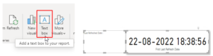 How to Show Last Refresh Date in Power BI / Blogs / Perficient
