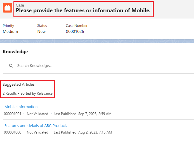 Salesforce Knowledge - Knowledge Articles Salesforce
