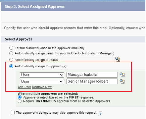 Approval Process in Salesforce