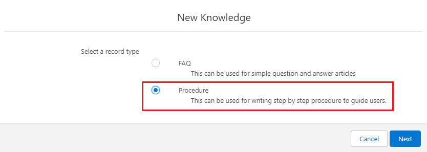 Salesforce Knowledge - Knowledge Articles Salesforce