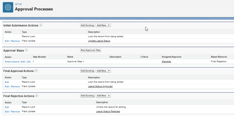 Approval Process in Salesforce