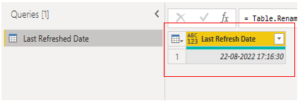 How to Show Last Refresh Date in Power BI / Blogs / Perficient