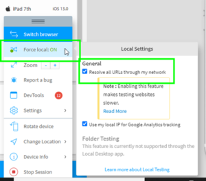 Local Testing with BrowserStack / Blogs / Perficient